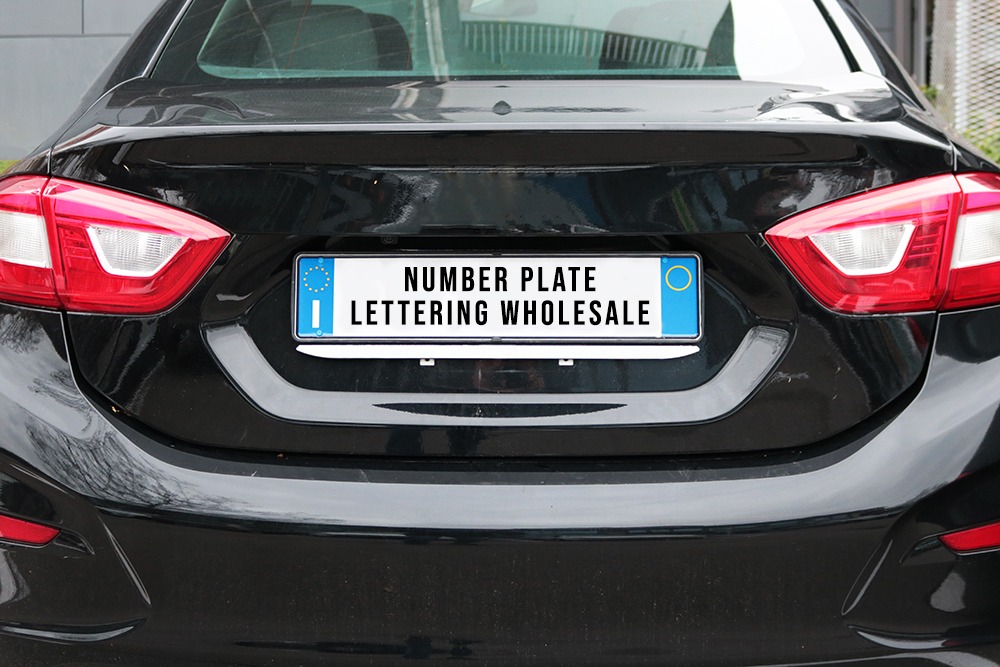 Number Plate Lettering Wholesale - 3D Number Plate Letters - Wholesale ...